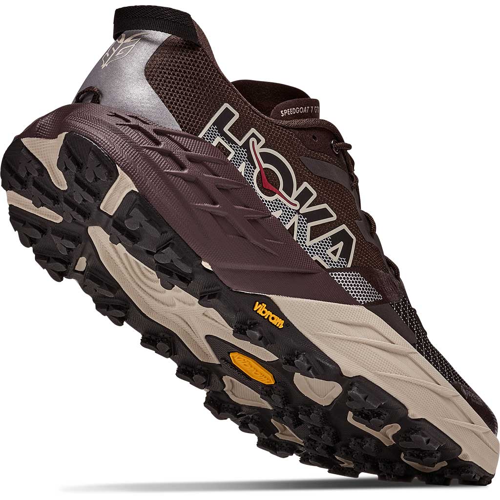 Hoka Speedgoat 7 GTX Laufschuhe Spiced Chocolate/River Rock Grey Herren ...